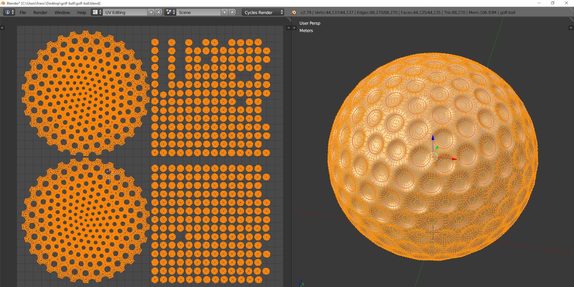 3D Golf Ball Model - TurboSquid 1796681