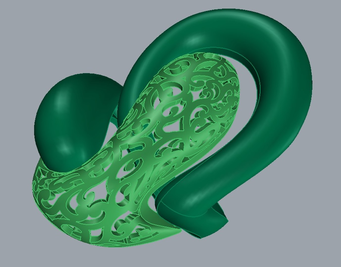 2 pieces basic rings model - TurboSquid 1344238