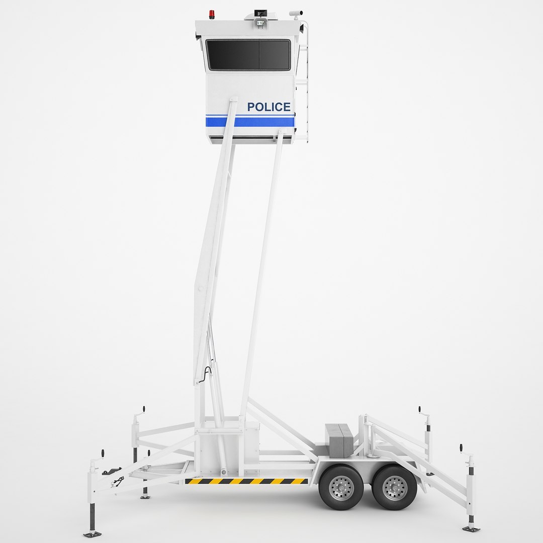 3d x police tower