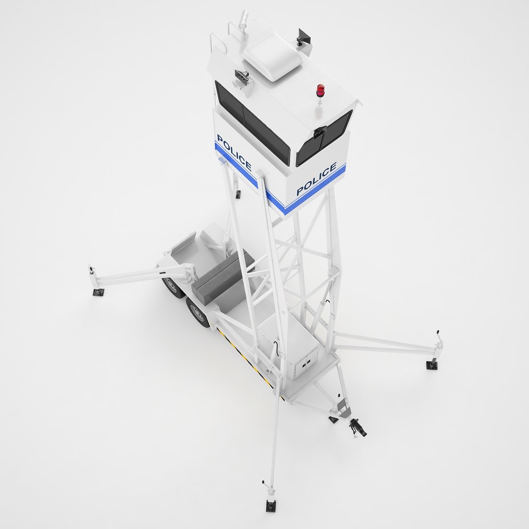 3d x police tower