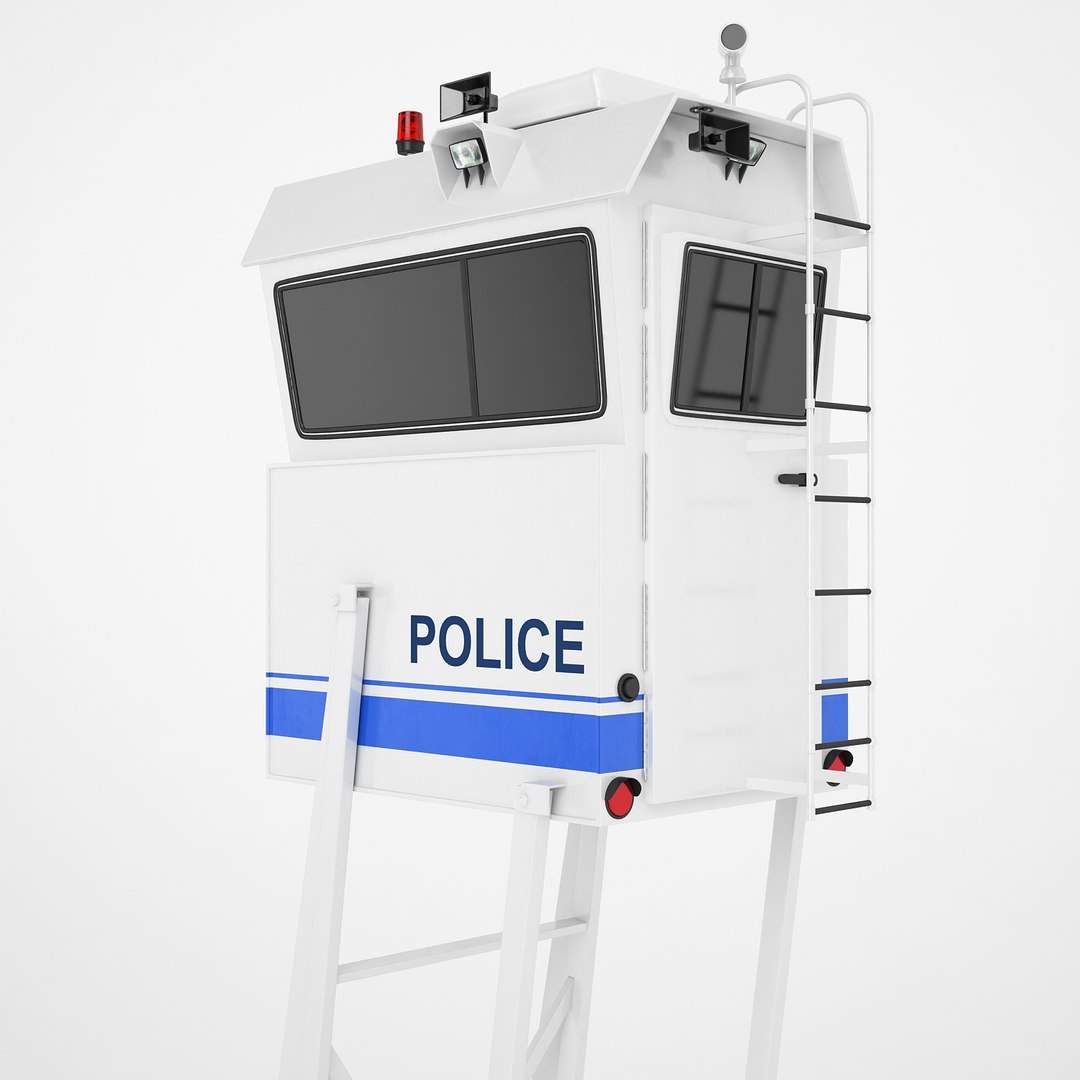 3d x police tower