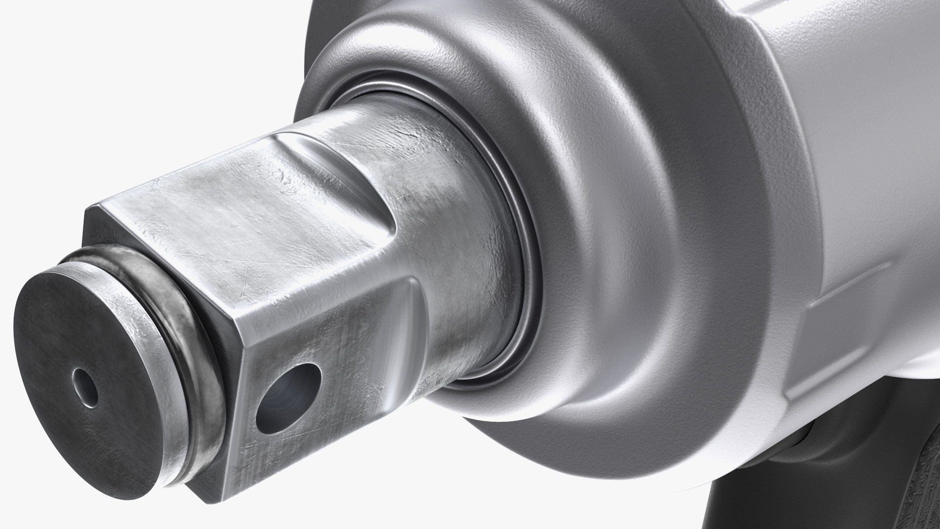 Air Impact Wrench with Wrench Head 3D model - TurboSquid 1771794