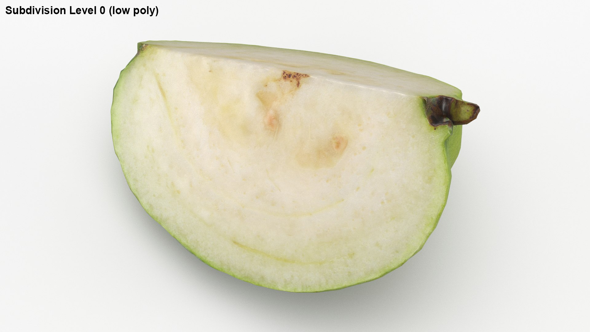 Guava Slice 3D model - TurboSquid 1756026