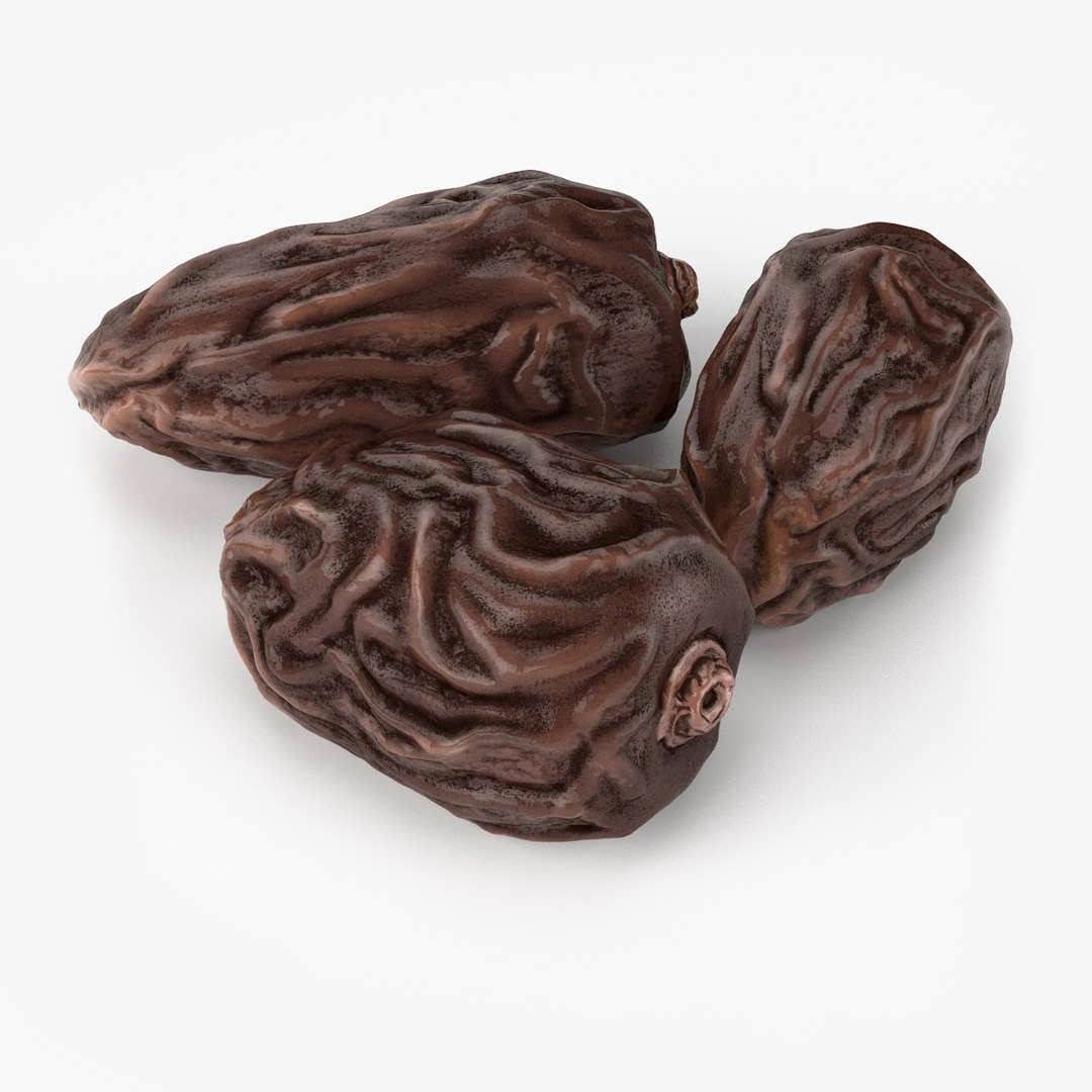 3d Model Realistic Dates Real