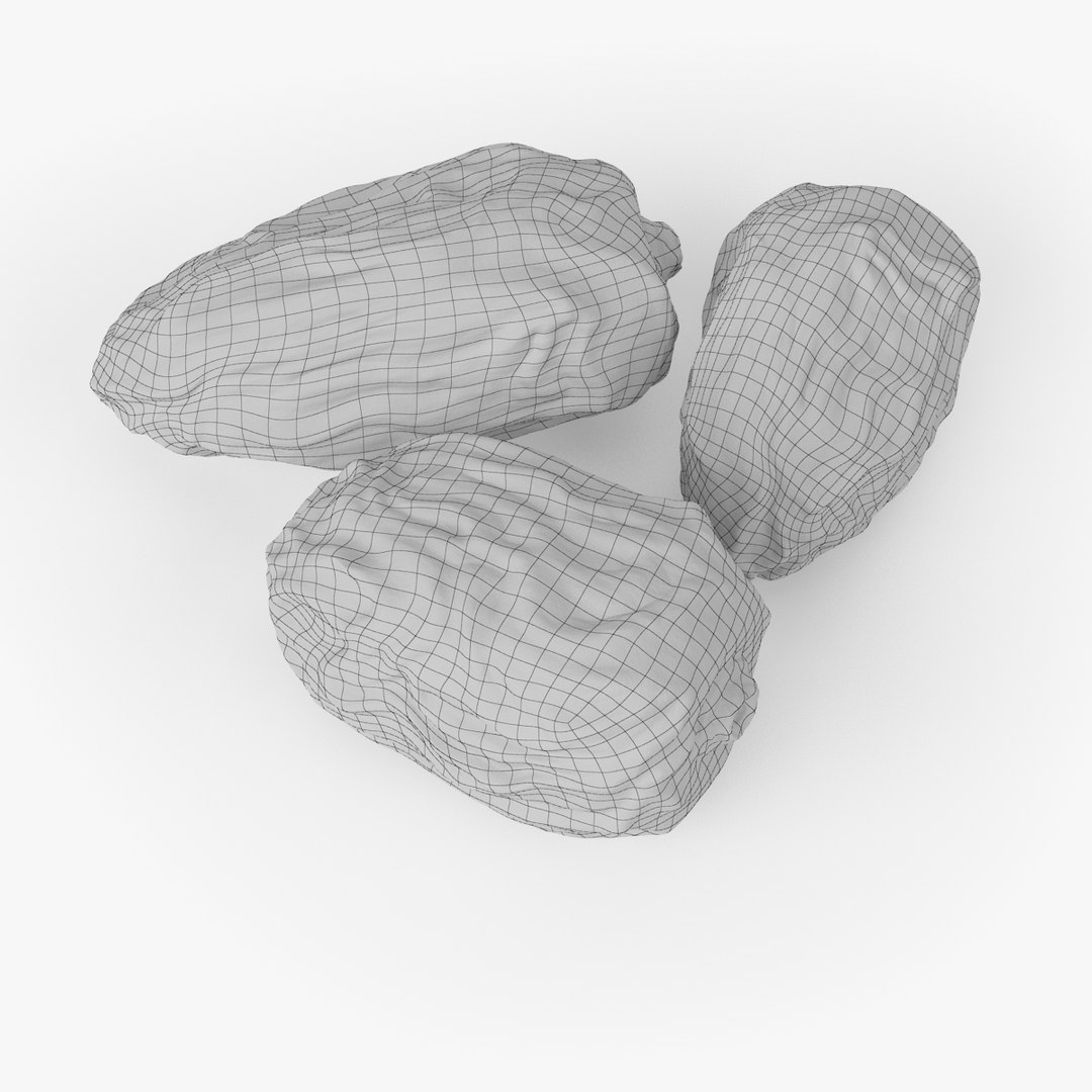 3d Model Realistic Dates Real