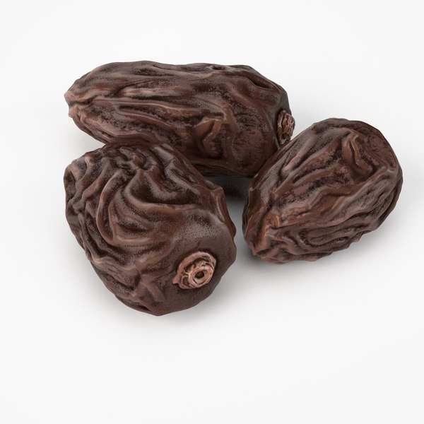 3d model realistic dates real