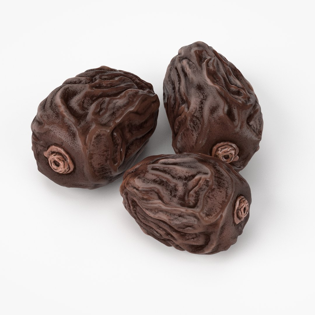 3d Model Realistic Dates Real