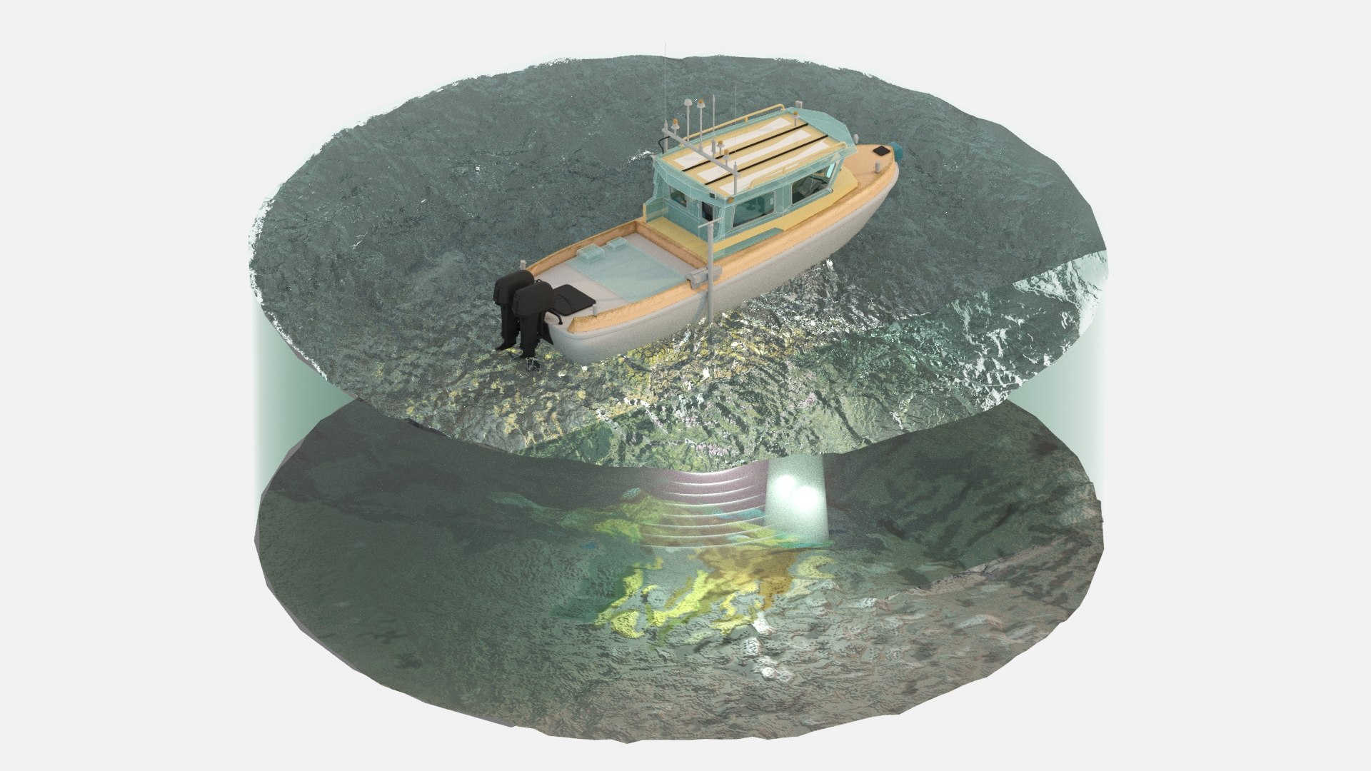 Speedboat For Depth Measurement Bathymetry 3D Model - TurboSquid 1915226