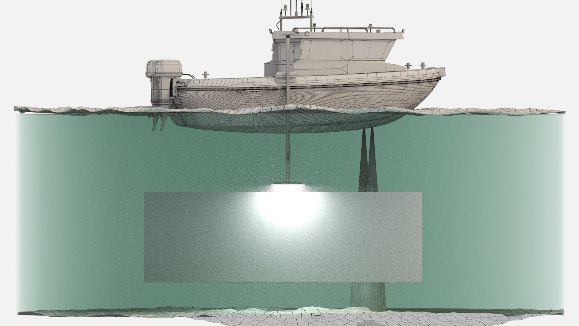 Speedboat For Depth Measurement Bathymetry 3D Model - TurboSquid 1915226