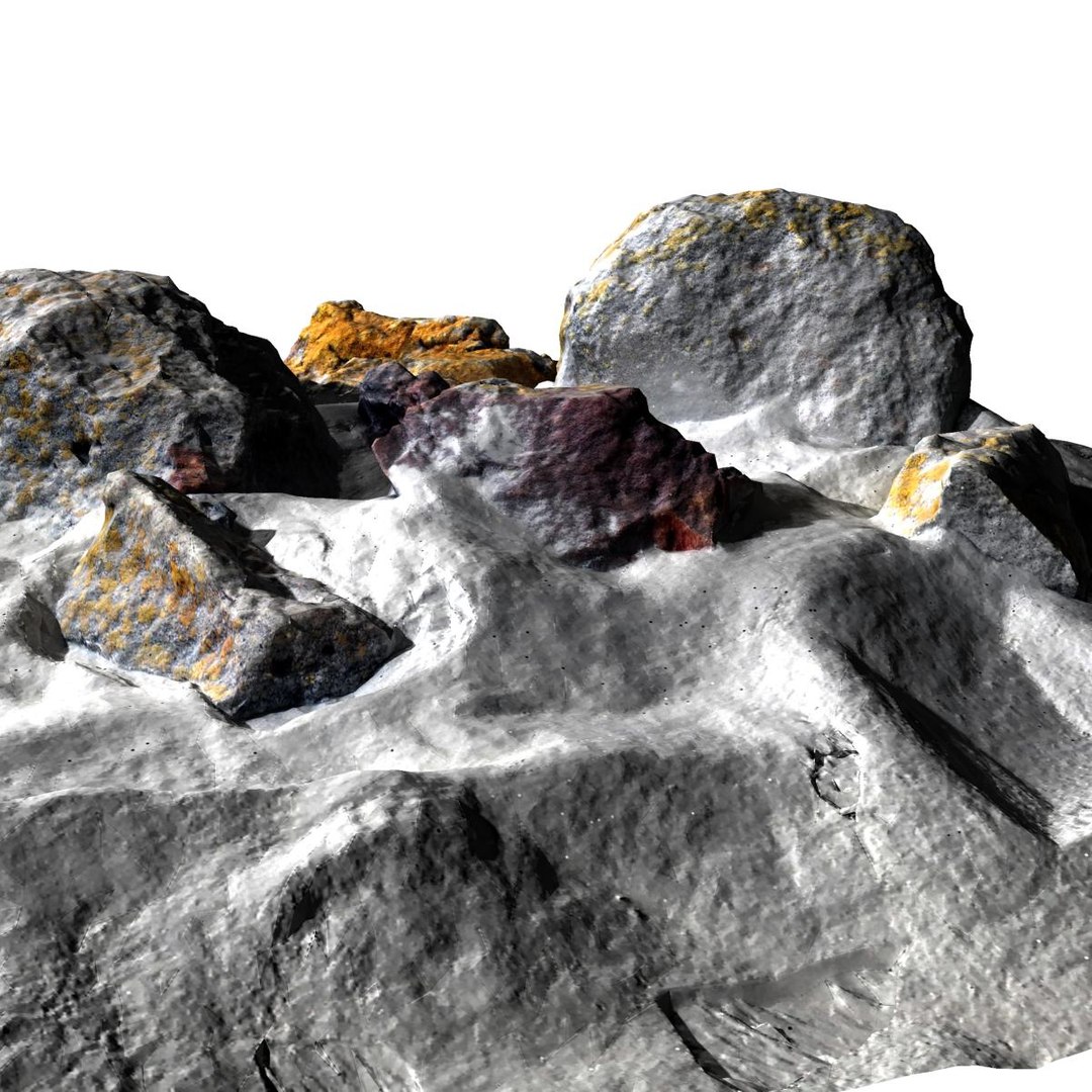 Stones Desert Rock 3d 3ds