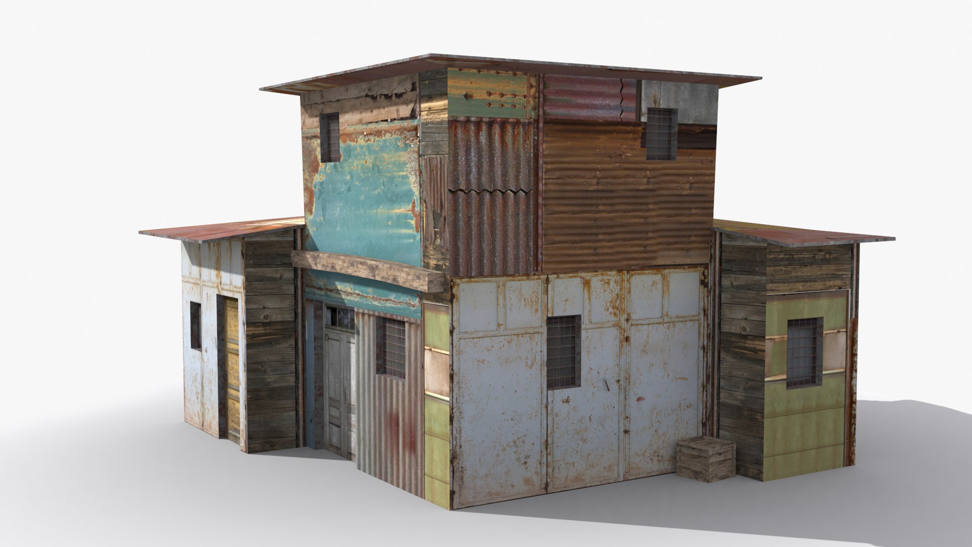 Slum X18 Model - TurboSquid 2009587