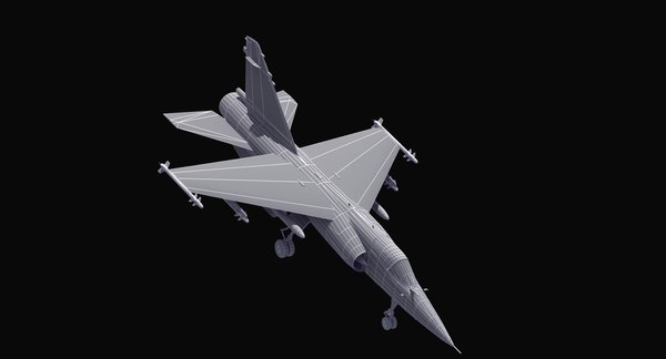 Mirage f1c fighter jet 3D model - TurboSquid 1212962
