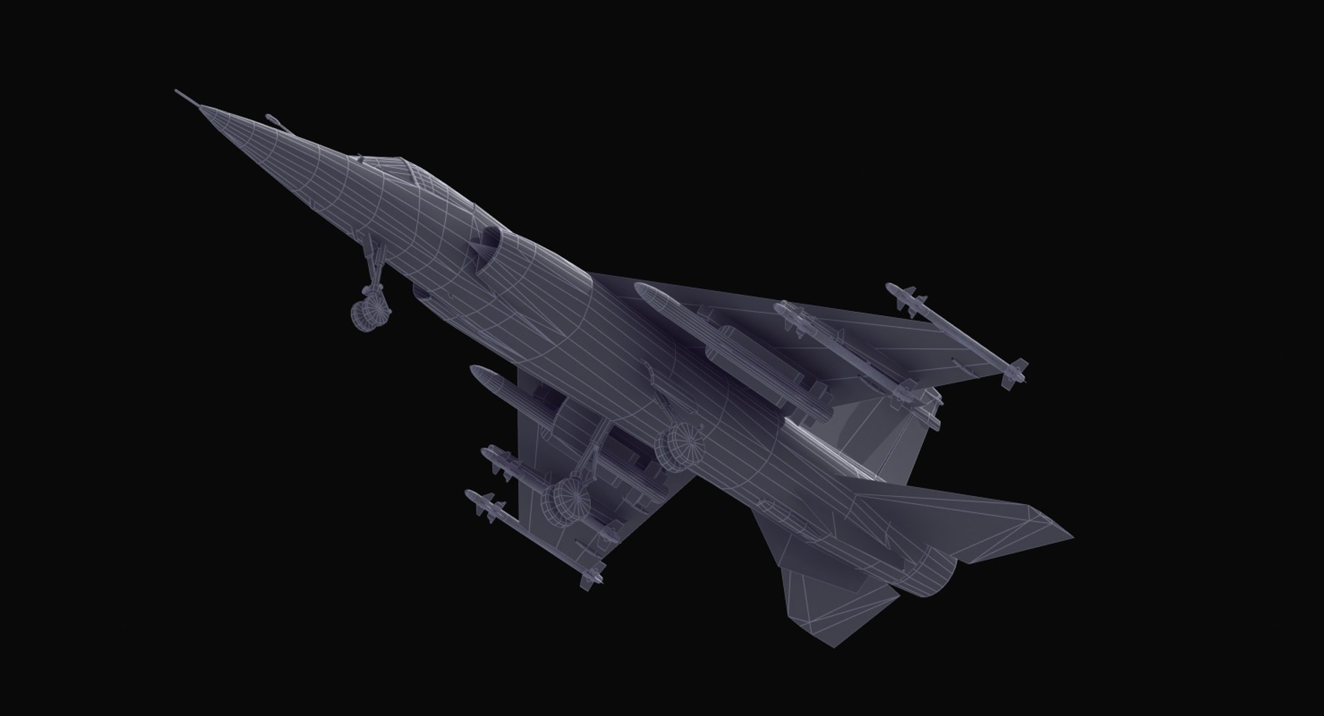 Mirage f1c fighter jet 3D model - TurboSquid 1212962