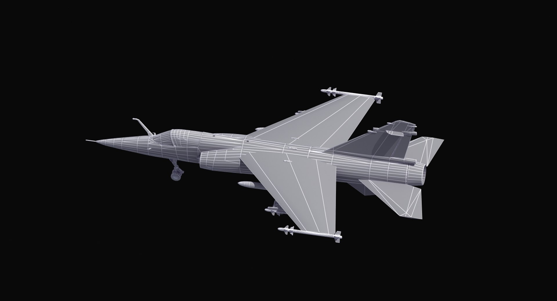 Mirage f1c fighter jet 3D model - TurboSquid 1212962