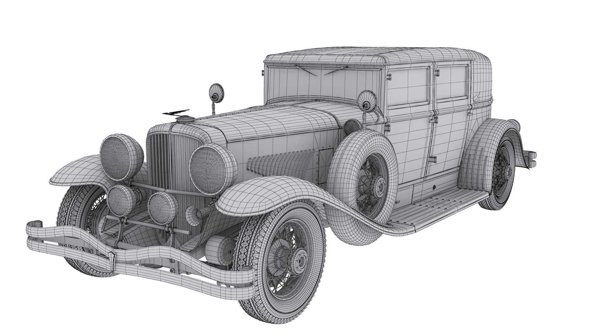 DUESENBERG 1930 3D Model - TurboSquid 1780452