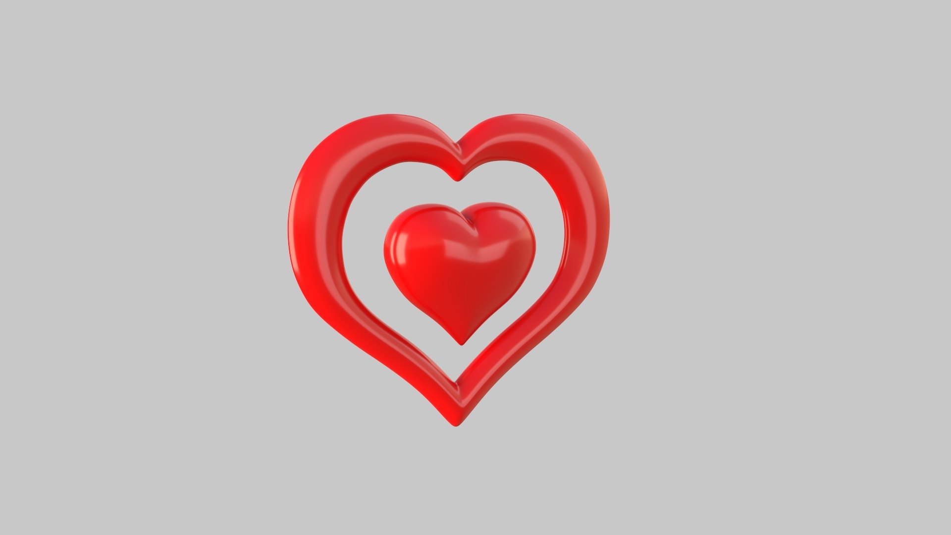 Heart Icon V05 3D Model - TurboSquid 2379662