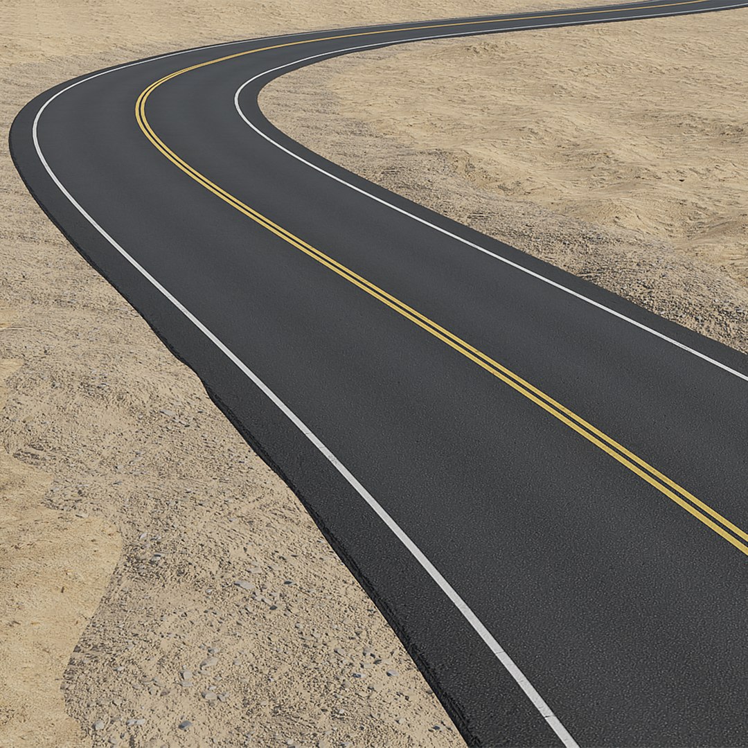 3D Road Pack Rigged - TurboSquid 2114534