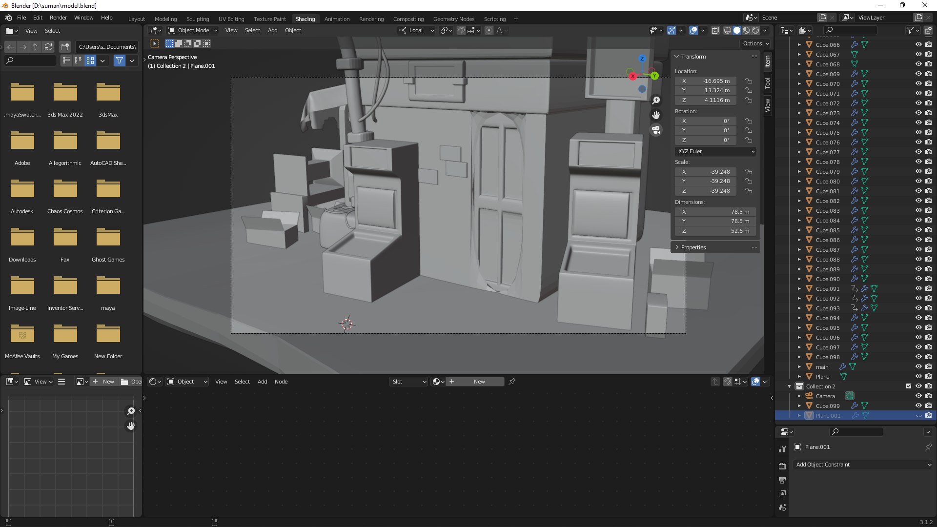 Old Game Shop 3D - TurboSquid 1904327