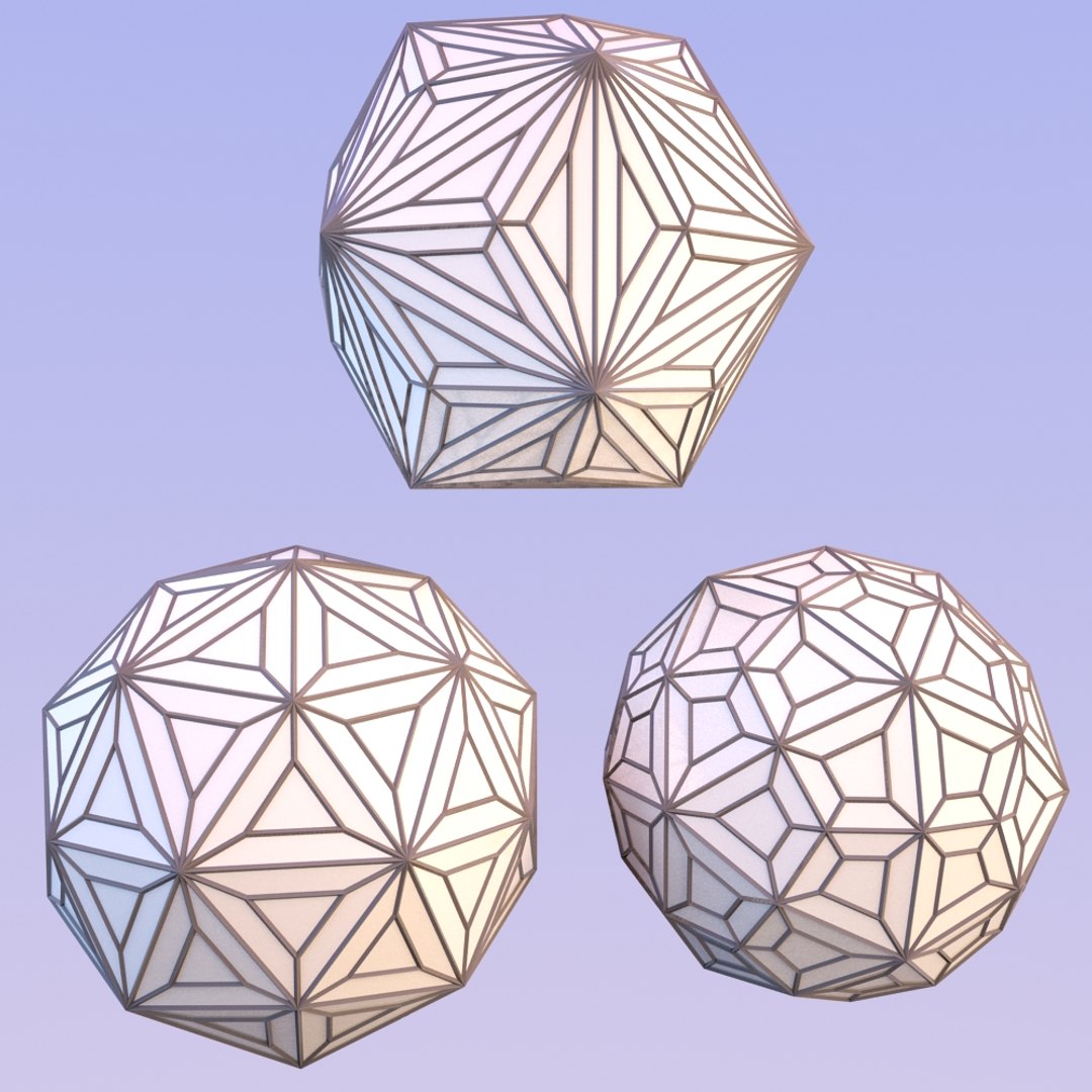 3d Model Geometric Mht-02
