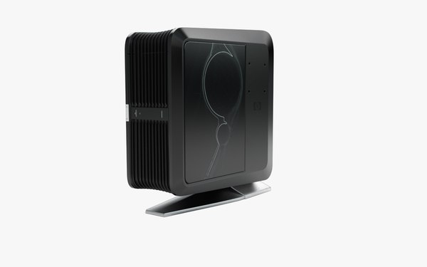 3d model computer tower hp
