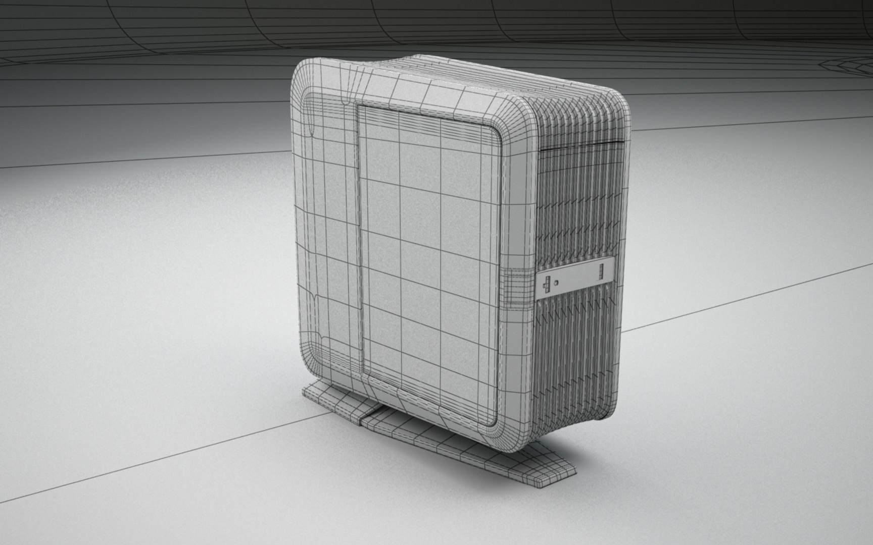 3d Model Computer Tower Hp