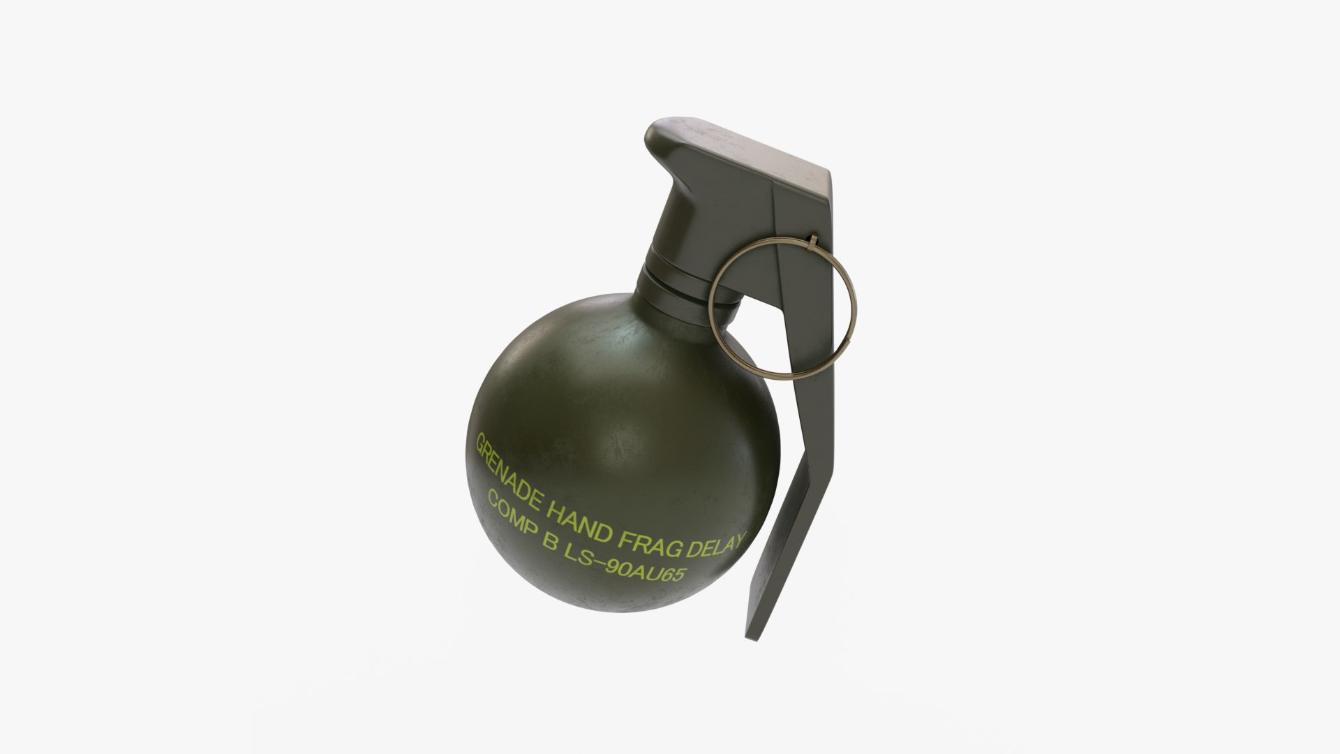 HE Grenade model - TurboSquid 1869039