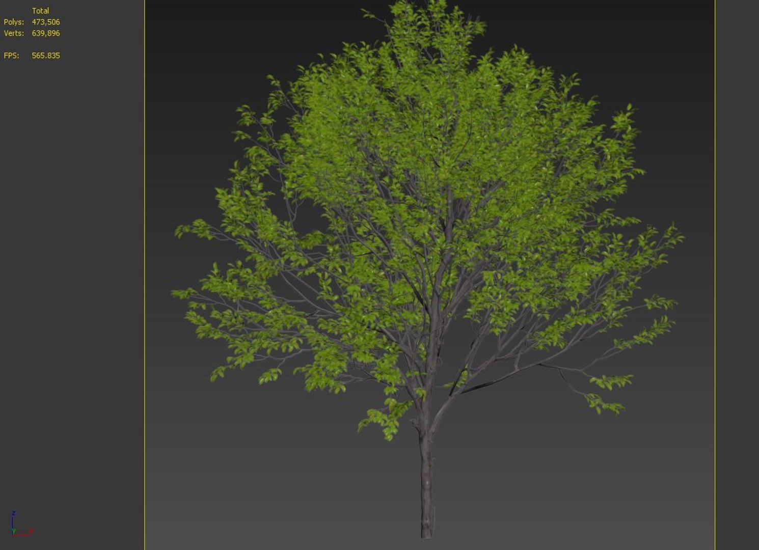 3D Plum Tree - TurboSquid 1938724