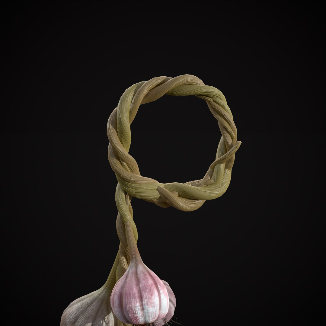 3D Six Hanging Food Stuffs - TurboSquid 2202941