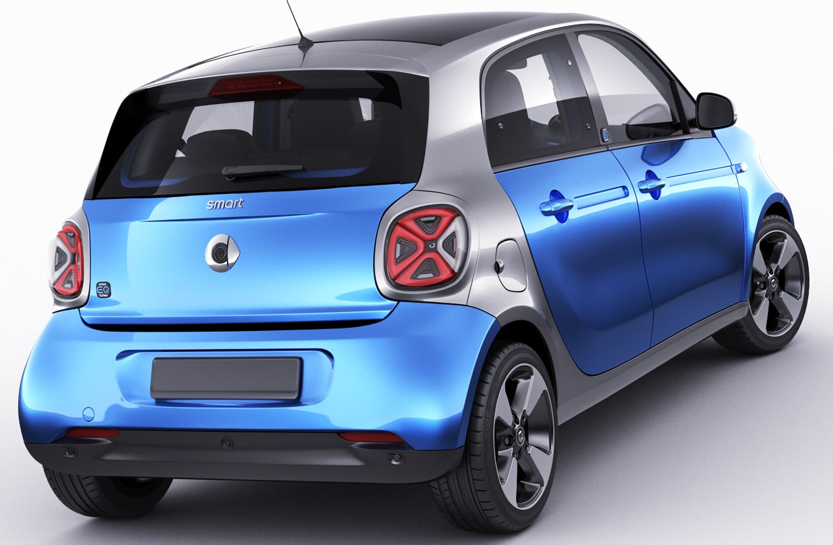 3D model smart forfour eq - TurboSquid 1522071