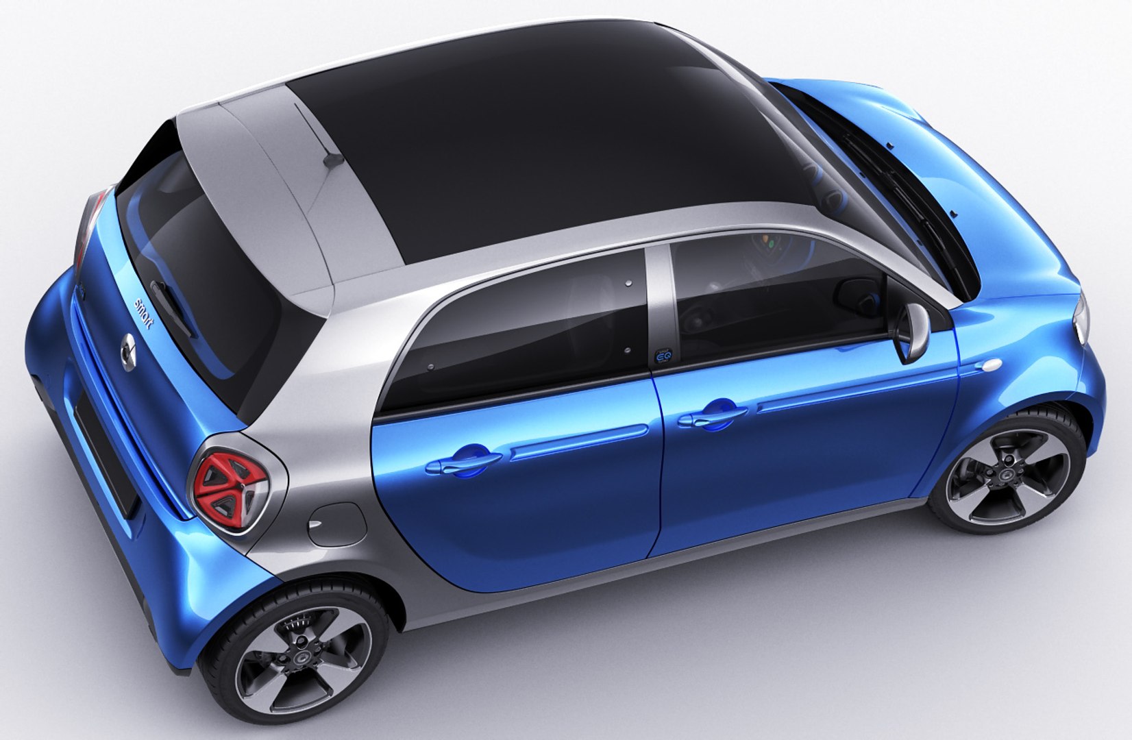 3D model smart forfour eq - TurboSquid 1522071