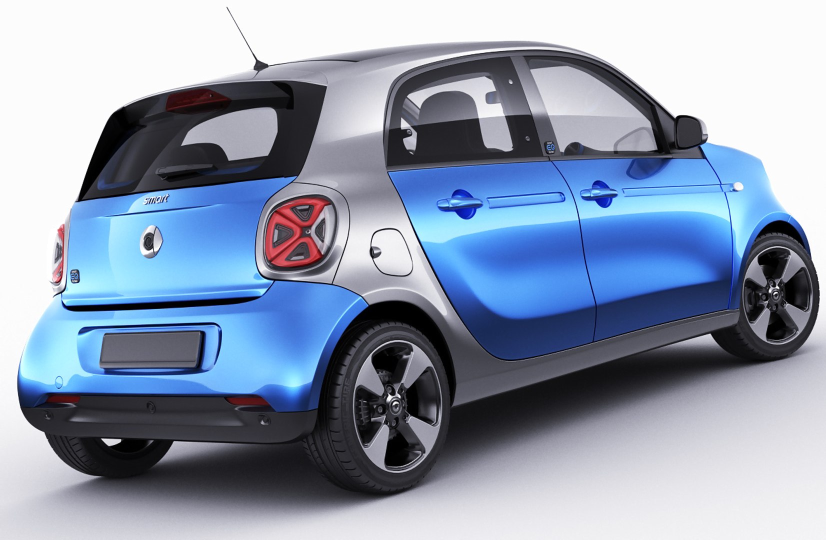 3D model smart forfour eq - TurboSquid 1522071