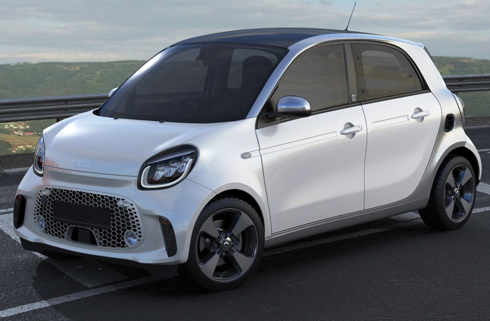 3D model smart forfour eq - TurboSquid 1522071