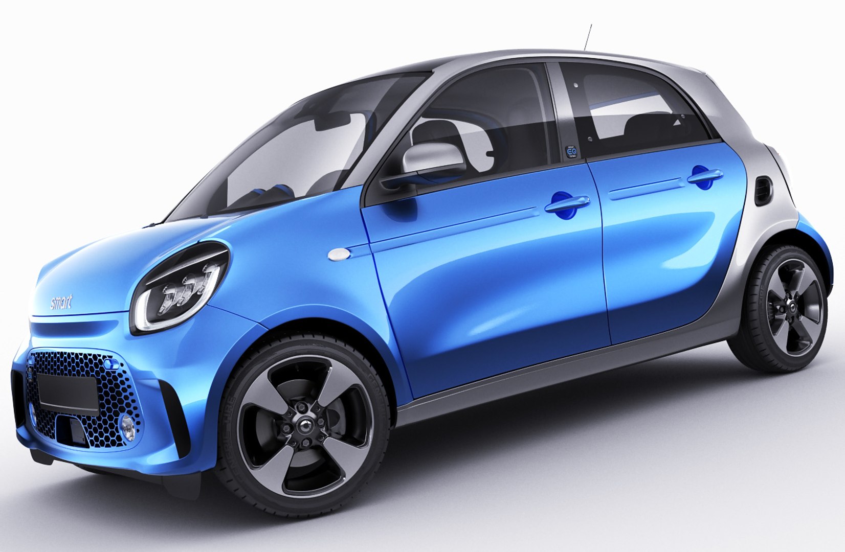 3D model smart forfour eq - TurboSquid 1522071