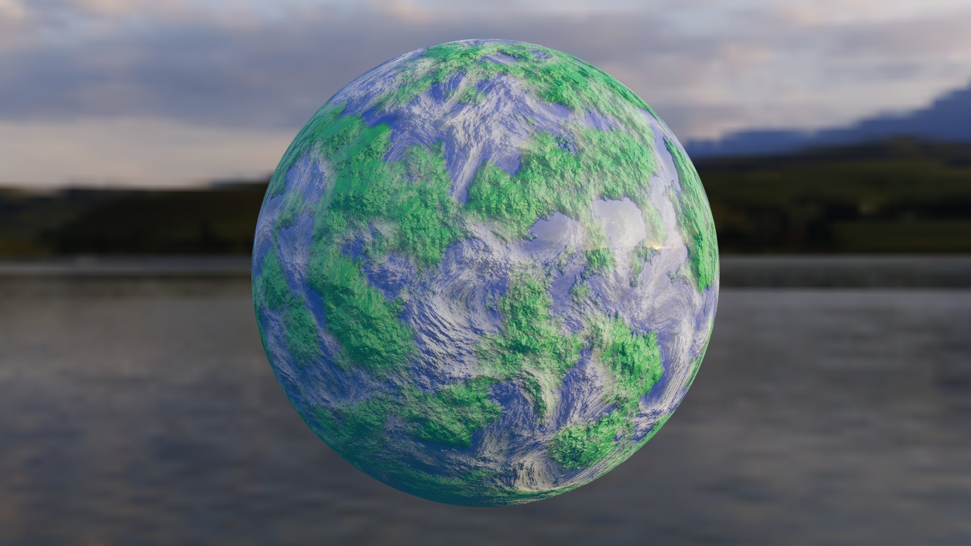 World Earth Simple Model - TurboSquid 1521586