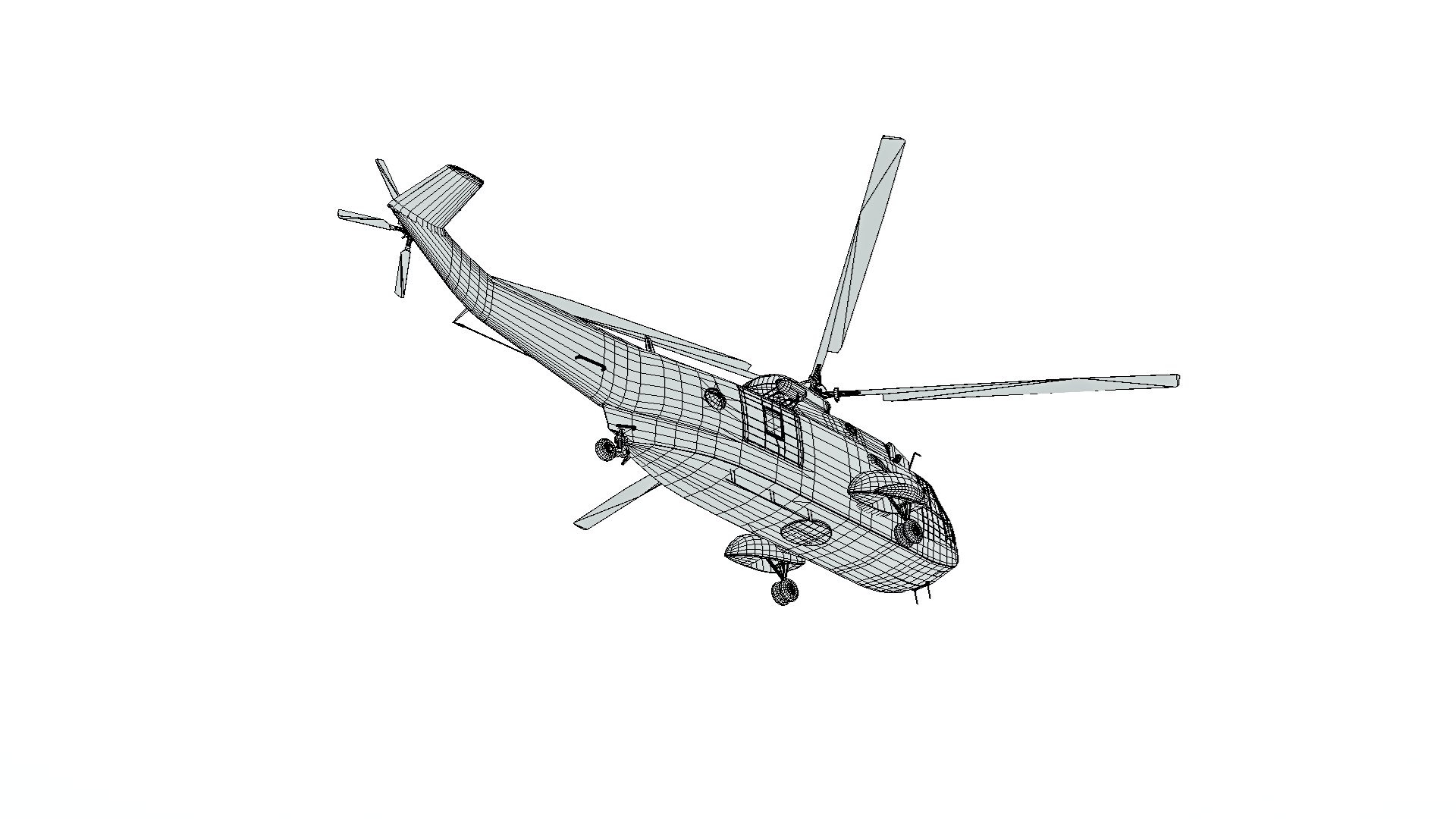 Westland SeaKing MK42C Indian Navy 3D Model - TurboSquid 1804709