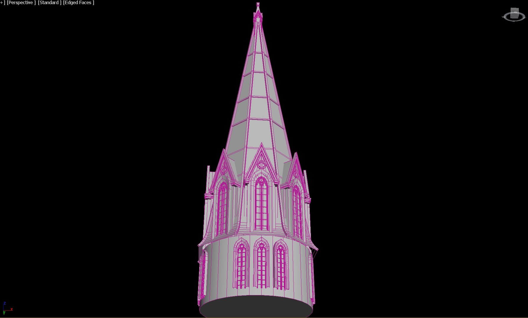 3D Gothic Architecture Model - TurboSquid 2251248