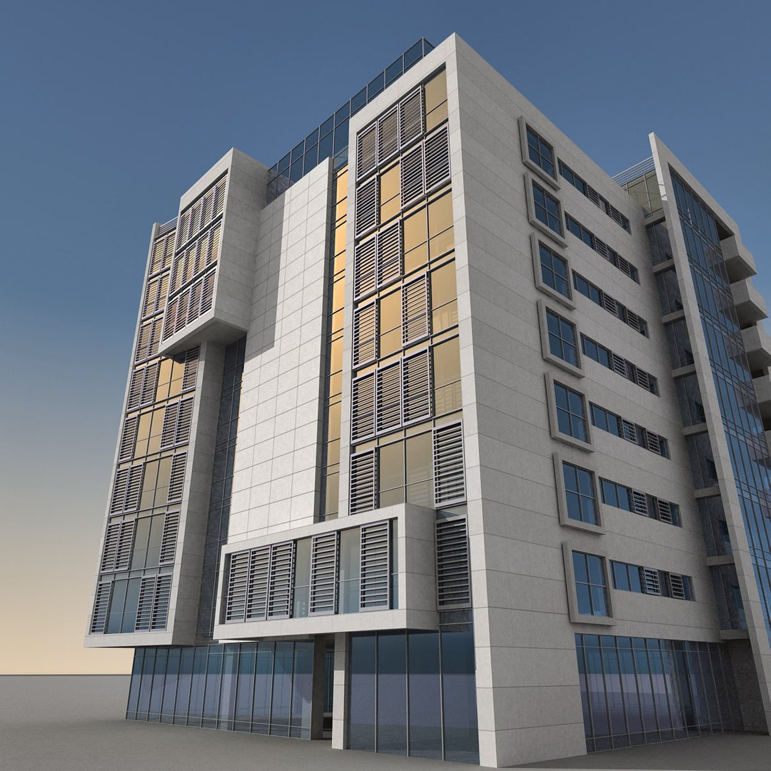 3d Model Modern Building