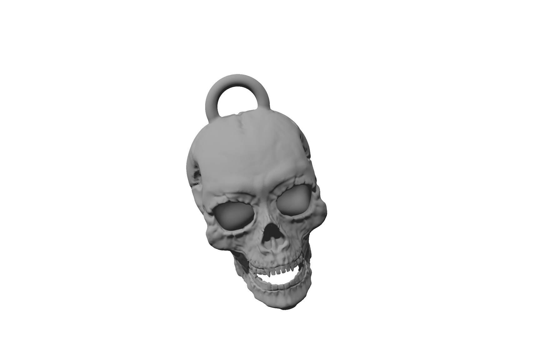 3D Skull Figurine Keychain Stand 3D print - TurboSquid 1799649
