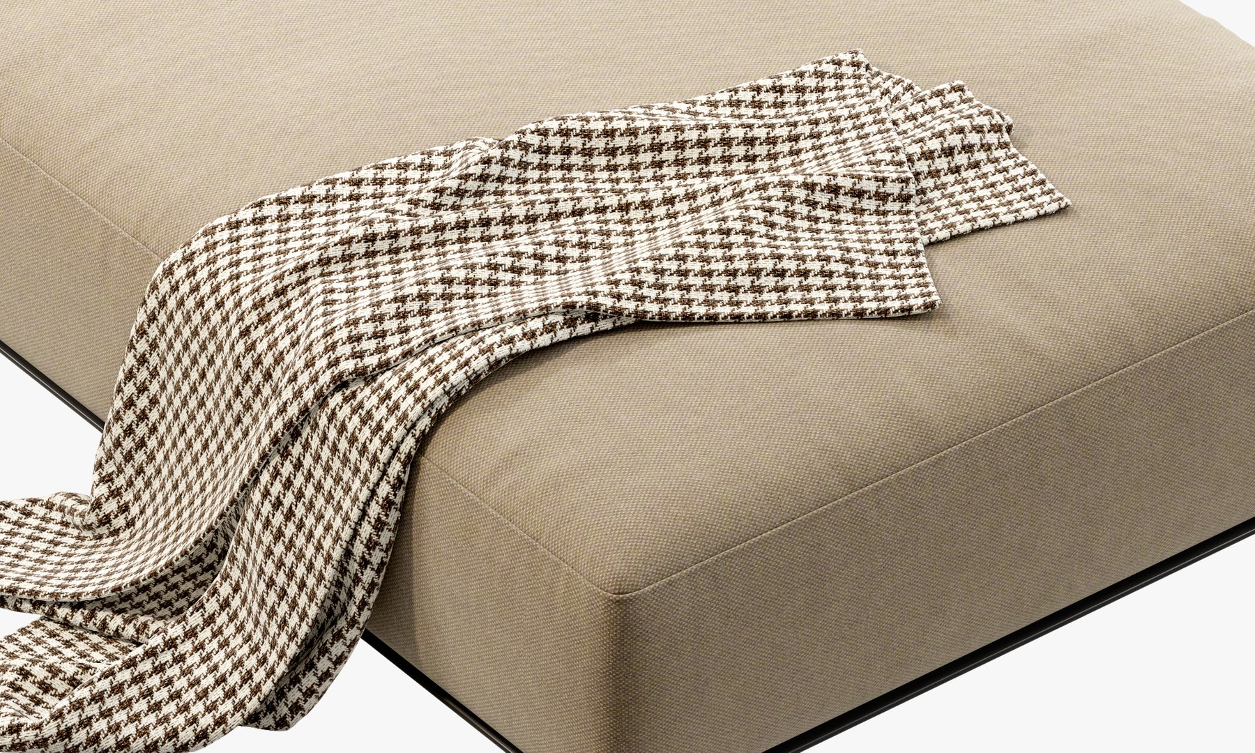 Poliform Westside Chaise Longue Model - TurboSquid 2166747