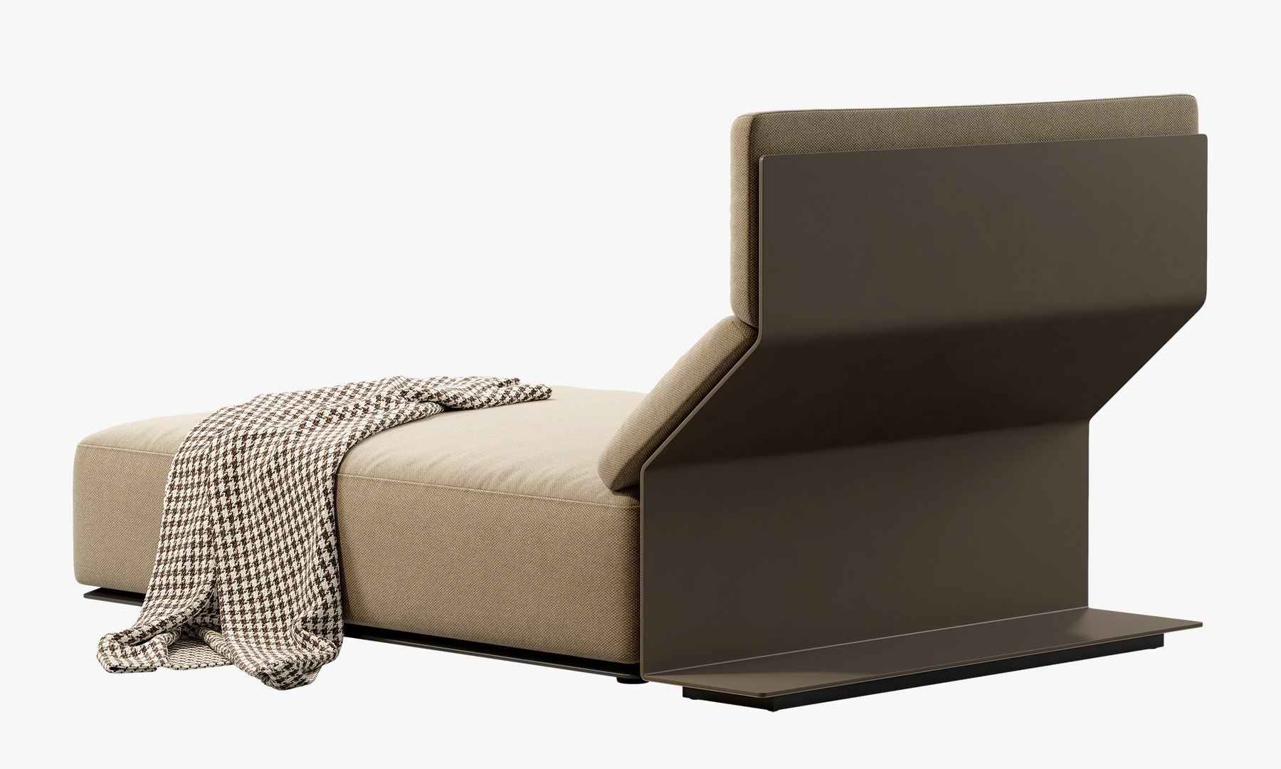 Poliform Westside Chaise Longue Model - TurboSquid 2166747