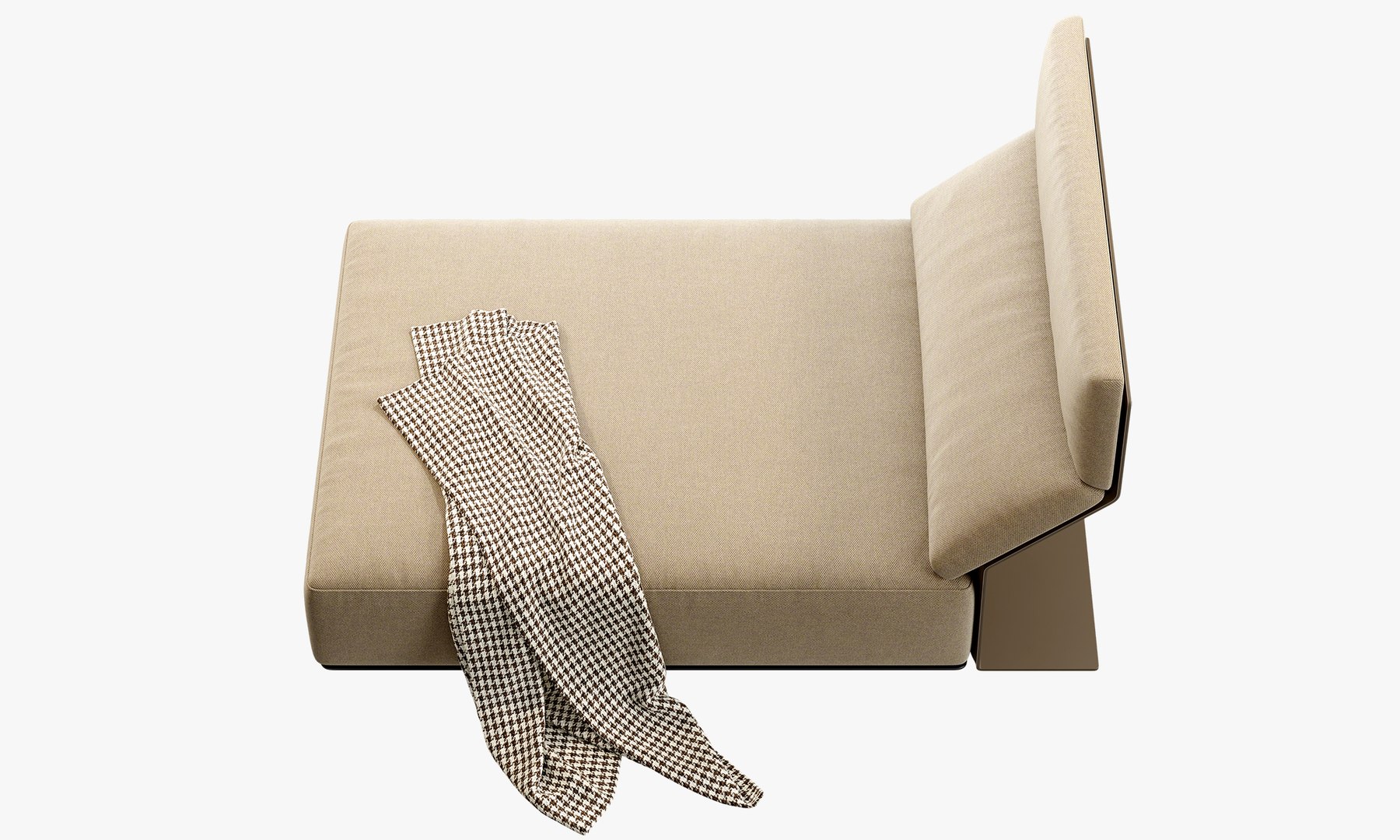 Poliform Westside Chaise Longue Model - TurboSquid 2166747