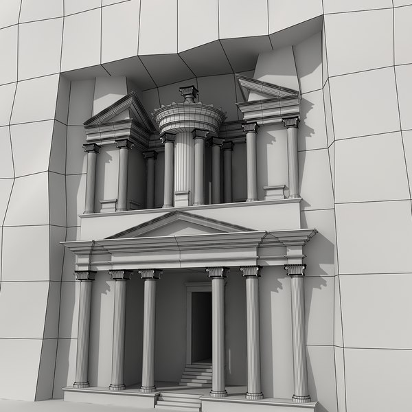 petra 3d model