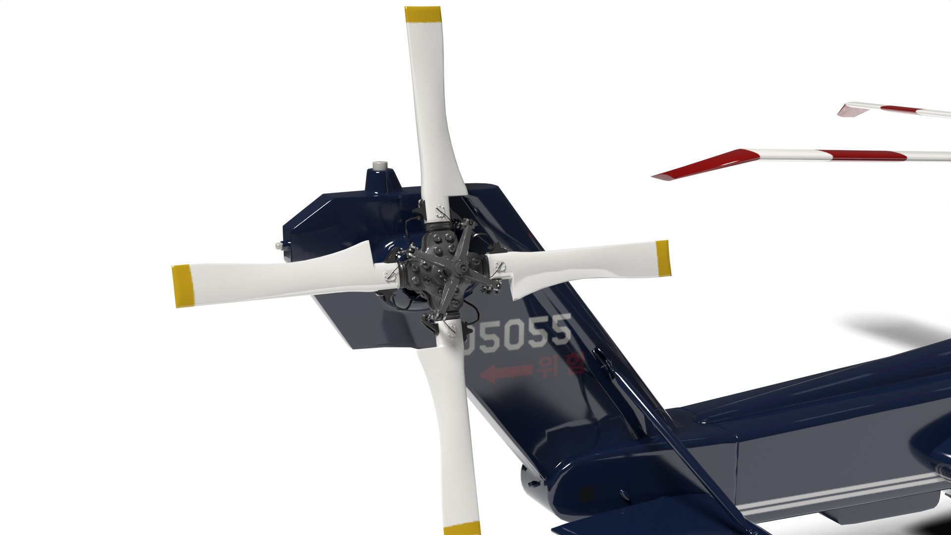 3D Korean Presidential Helicopter Model - TurboSquid 2201824