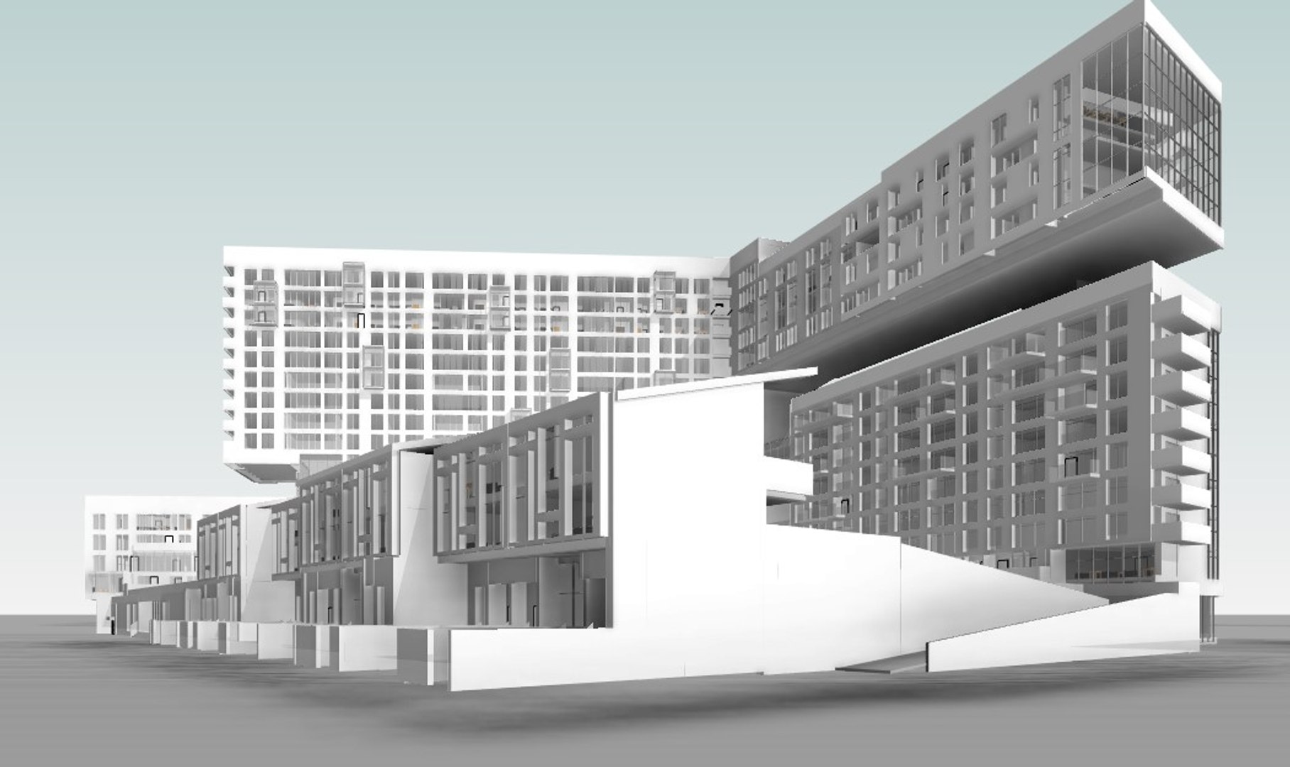 Residential Houses 3D Model - TurboSquid 1402062