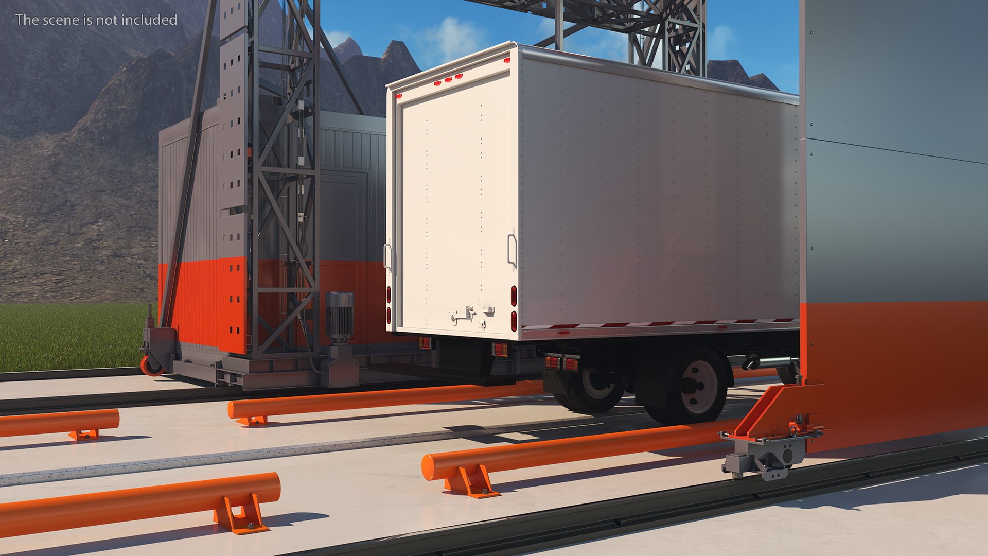 Scanner hcvg isuzu truck 3D model - TurboSquid 1712981