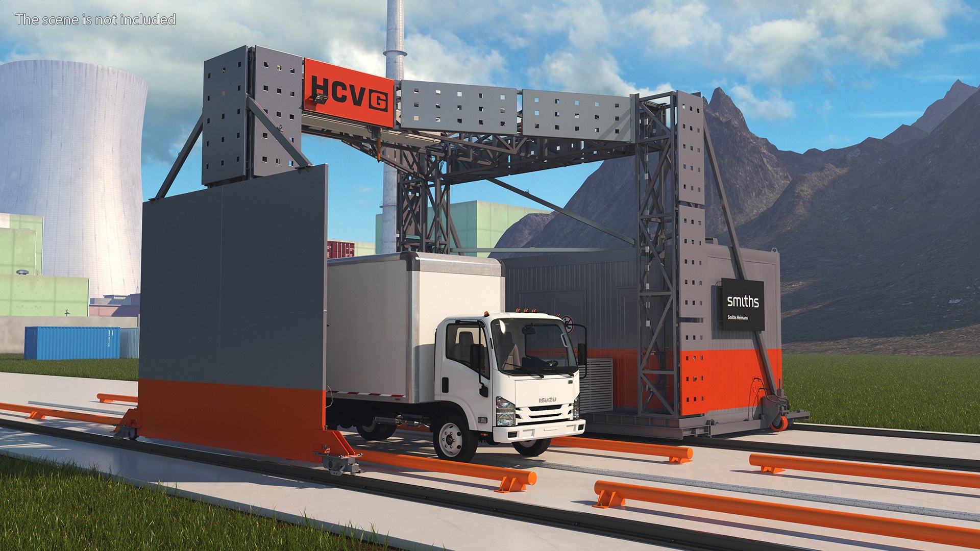 Scanner hcvg isuzu truck 3D model - TurboSquid 1712981