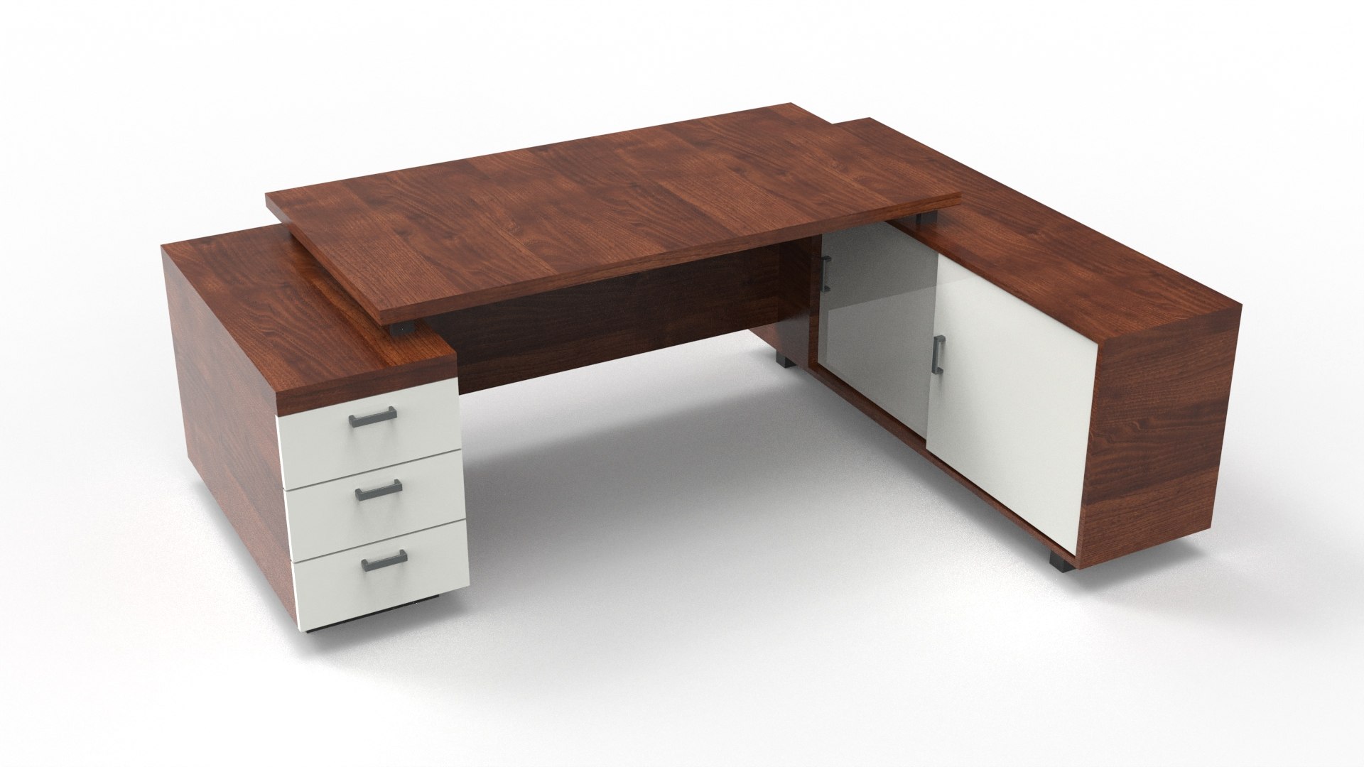 3D Office Desk 01 - TurboSquid 2189290