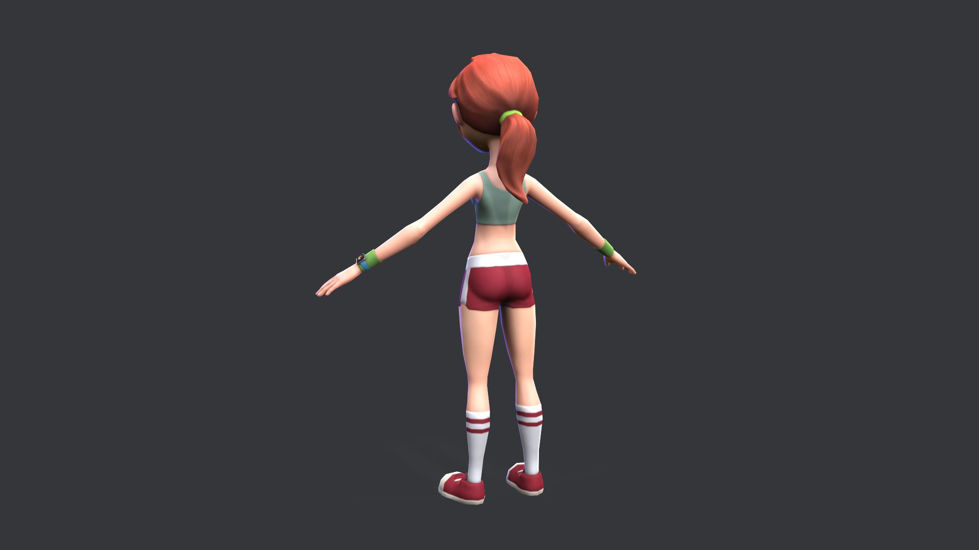 Stylized Girl 3D Model - TurboSquid 1874242