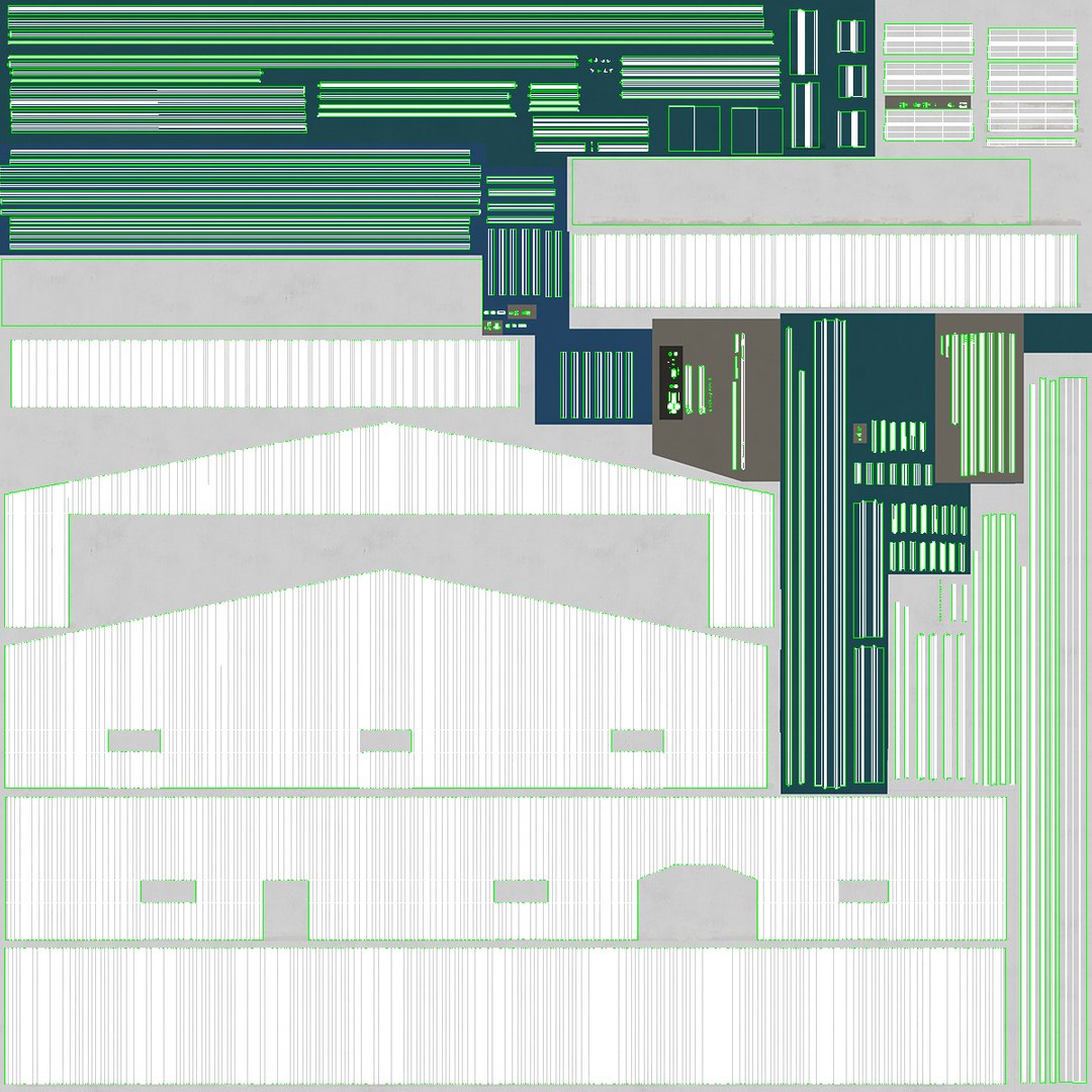 3D Aircraft Storage Hangar - TurboSquid 2285004