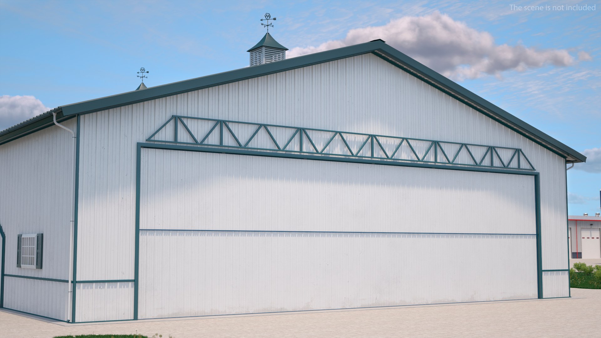 3D Aircraft Storage Hangar - TurboSquid 2285004